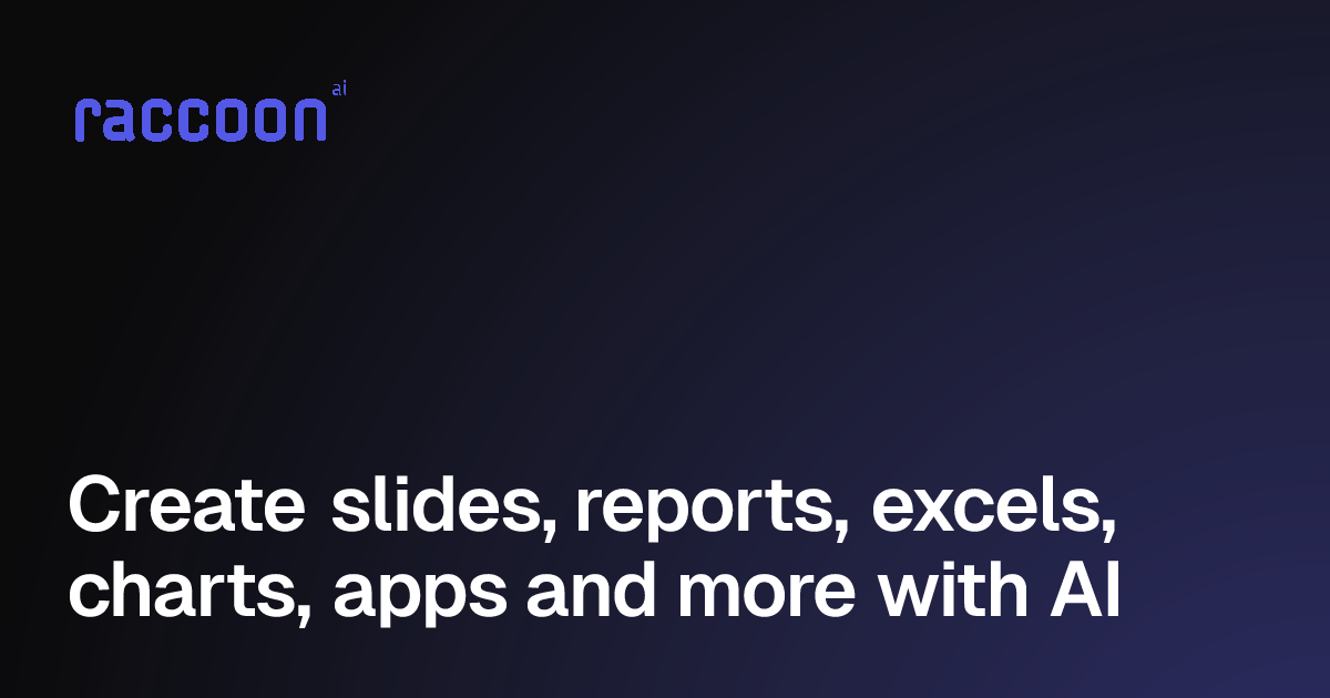 Raccoon AI: Collaborative AI for Anything